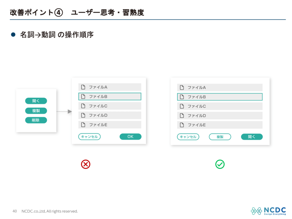 資料公開｜業務システムのUI設計・改善の勘所。ノンデザイナー向けに基礎から解説 - NCDC株式会社